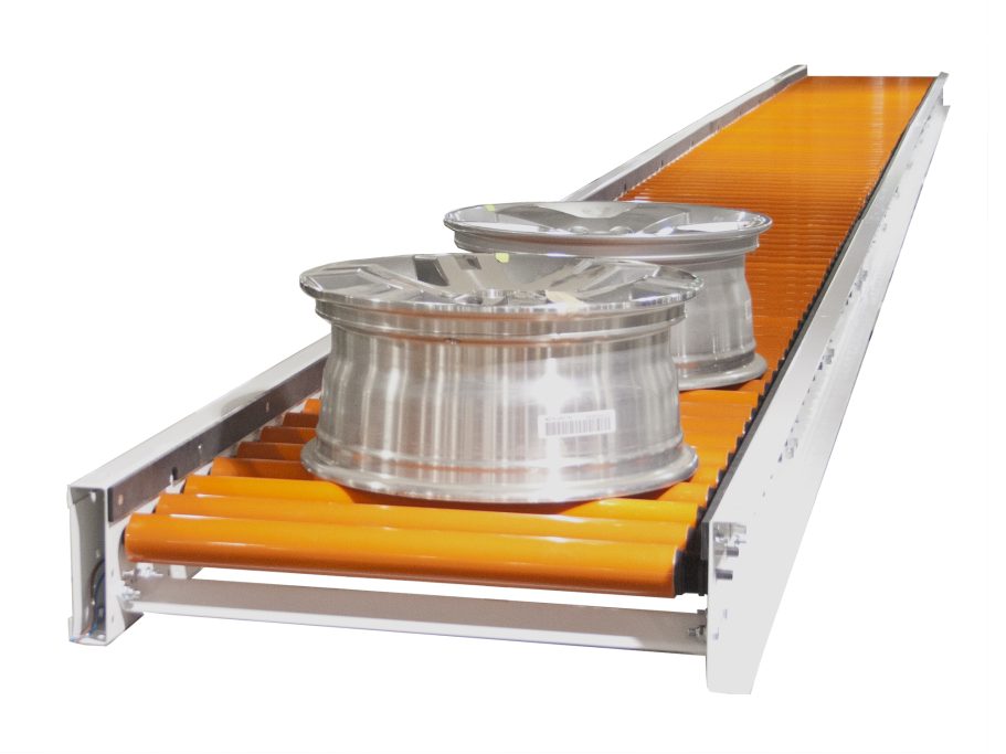 Wheel & Tire Conveyors Archives - Roach Conveyors