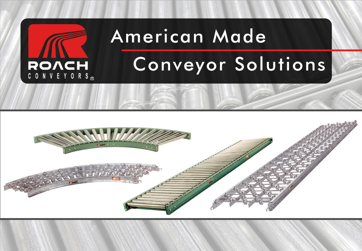Gravity | 2 Week Shipping | Lower Cost - Roach Conveyors