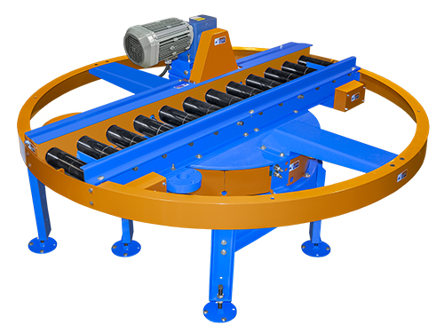 Indexing Power Turntable - Roach Conveyors
