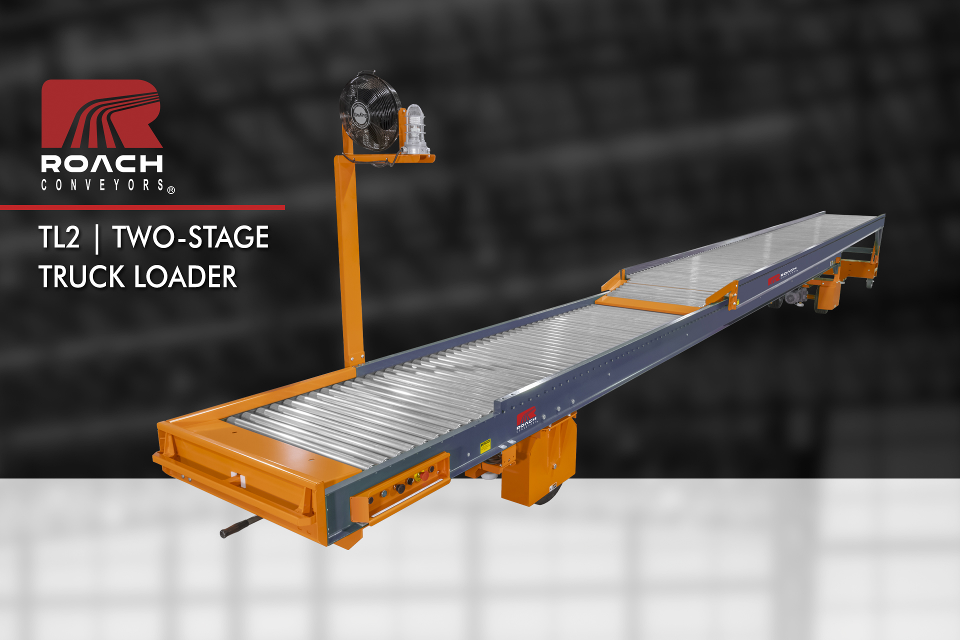 TL2 | Two-Stage Truckloader - Roach Conveyors